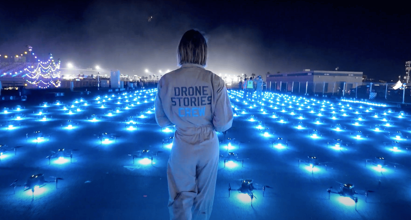 How do drone light shows work? Let us tell you!